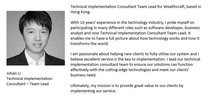 Meet The Technical Implementation Team – wealthcraft